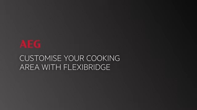 60cm 3 zone induction cooktop with ProCook & FlexiBridge - IKE63471FB | AEG