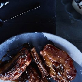 Roast Quince and Custard | Recipes | AEG