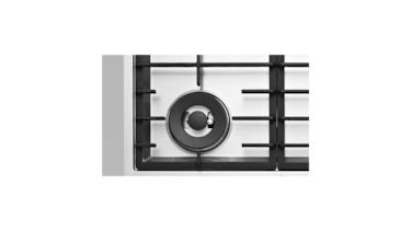 90cm 5 burner ceramic glass gas cooktop - HG975550VB | AEG