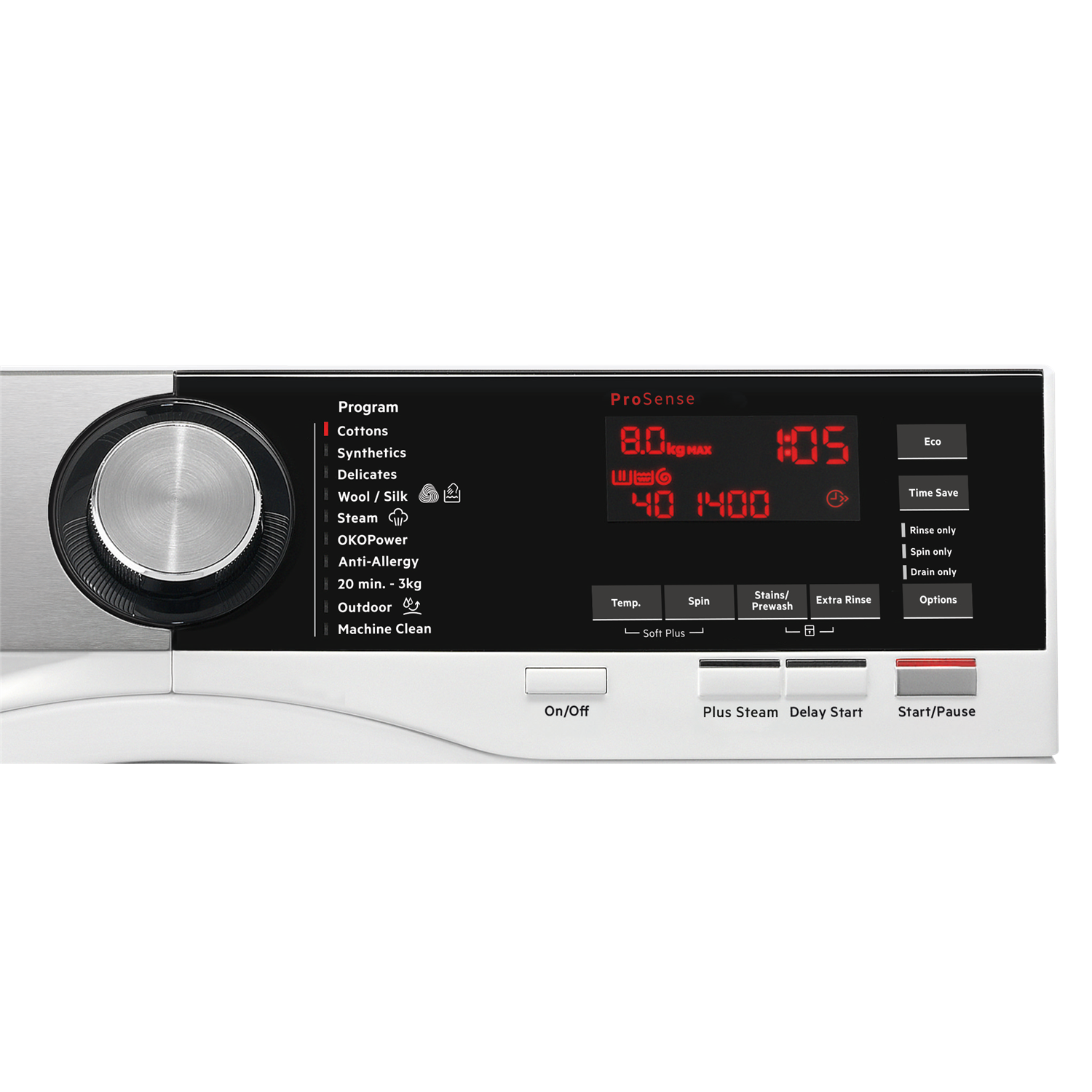 8kg 8000 Series Front Load Washing Machine - LF8C8412A | AEG