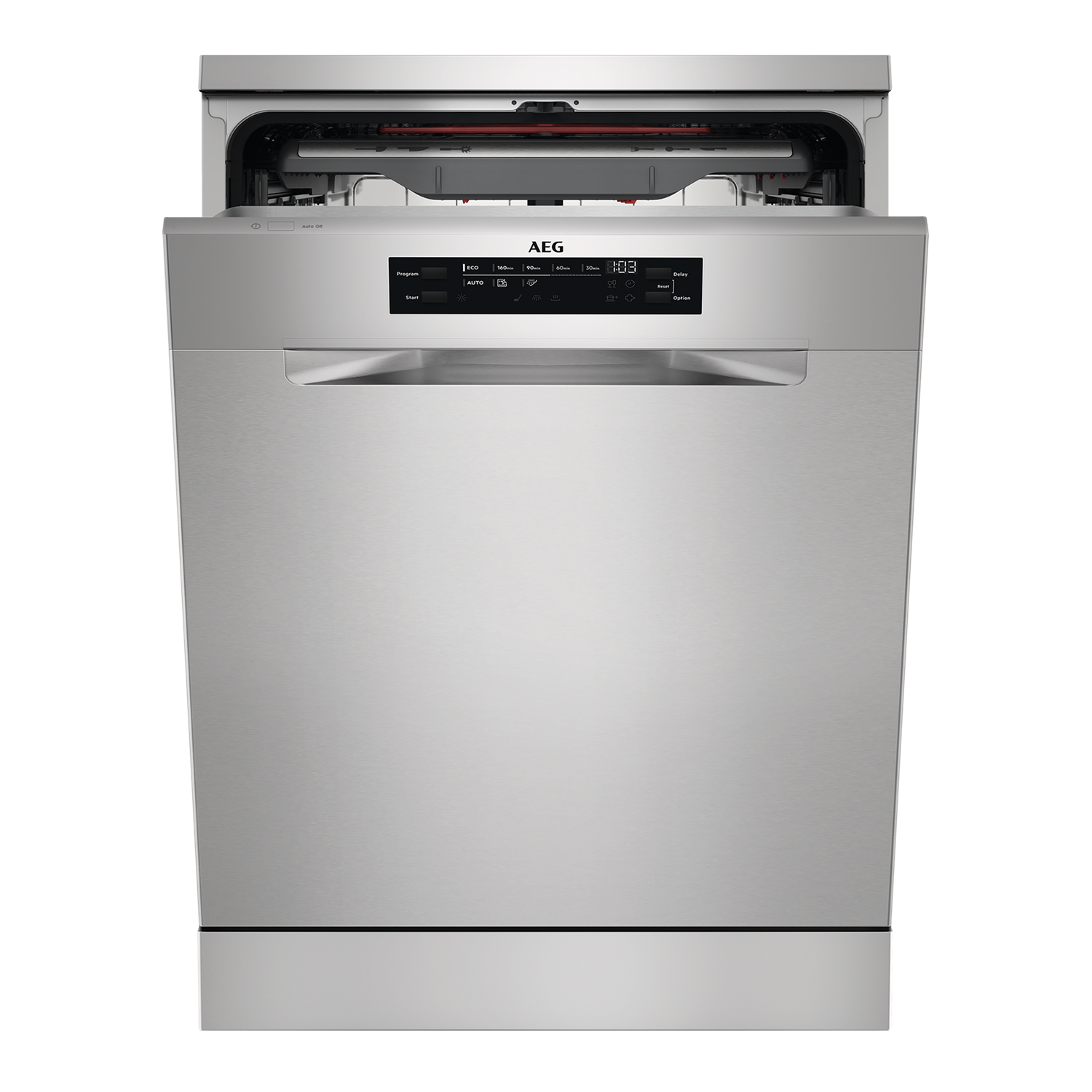 60cm freestanding stainless dishwasher - FFB53600PM | AEG