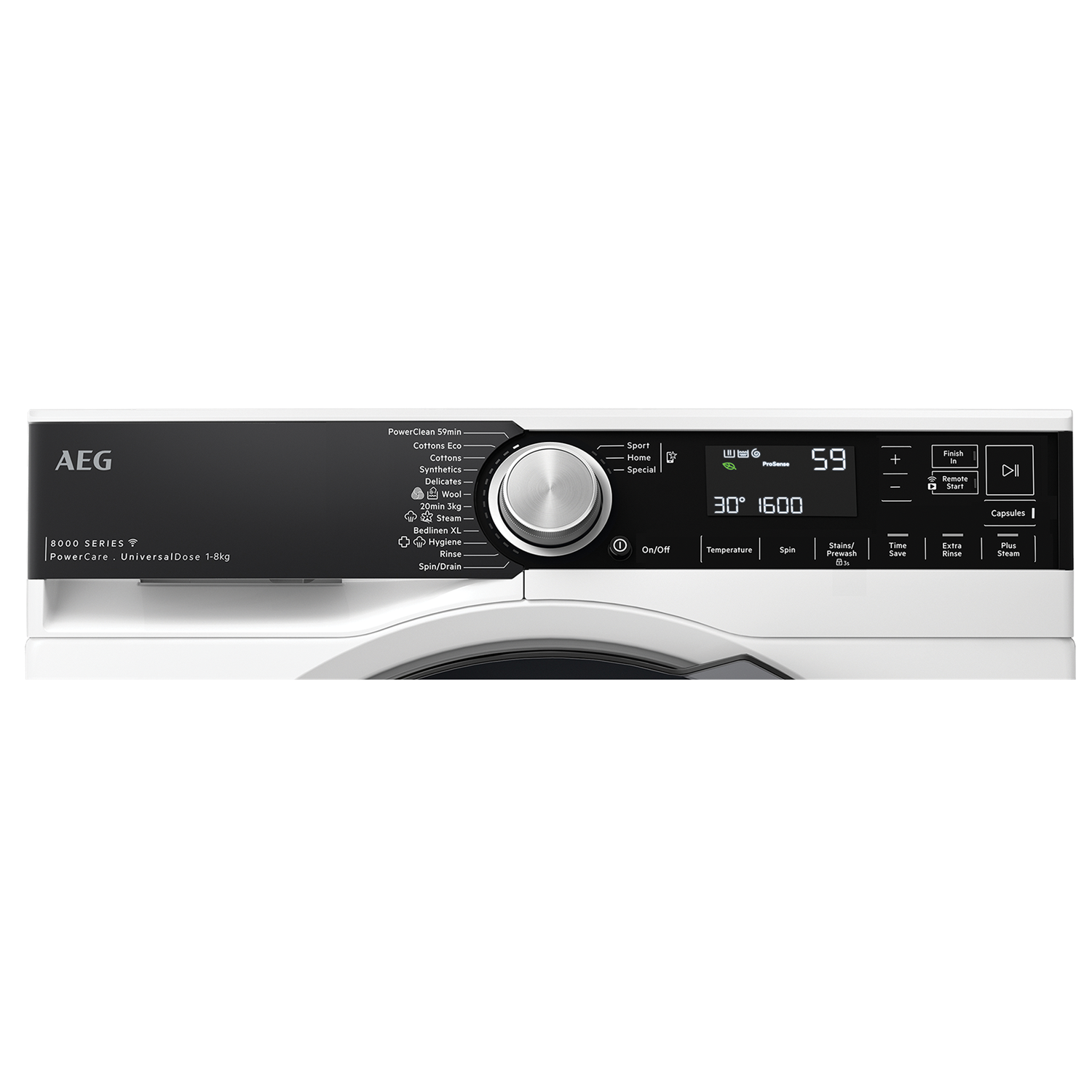 8kg 8000 Series Front Load Washing Machine - LF8584M8O | AEG