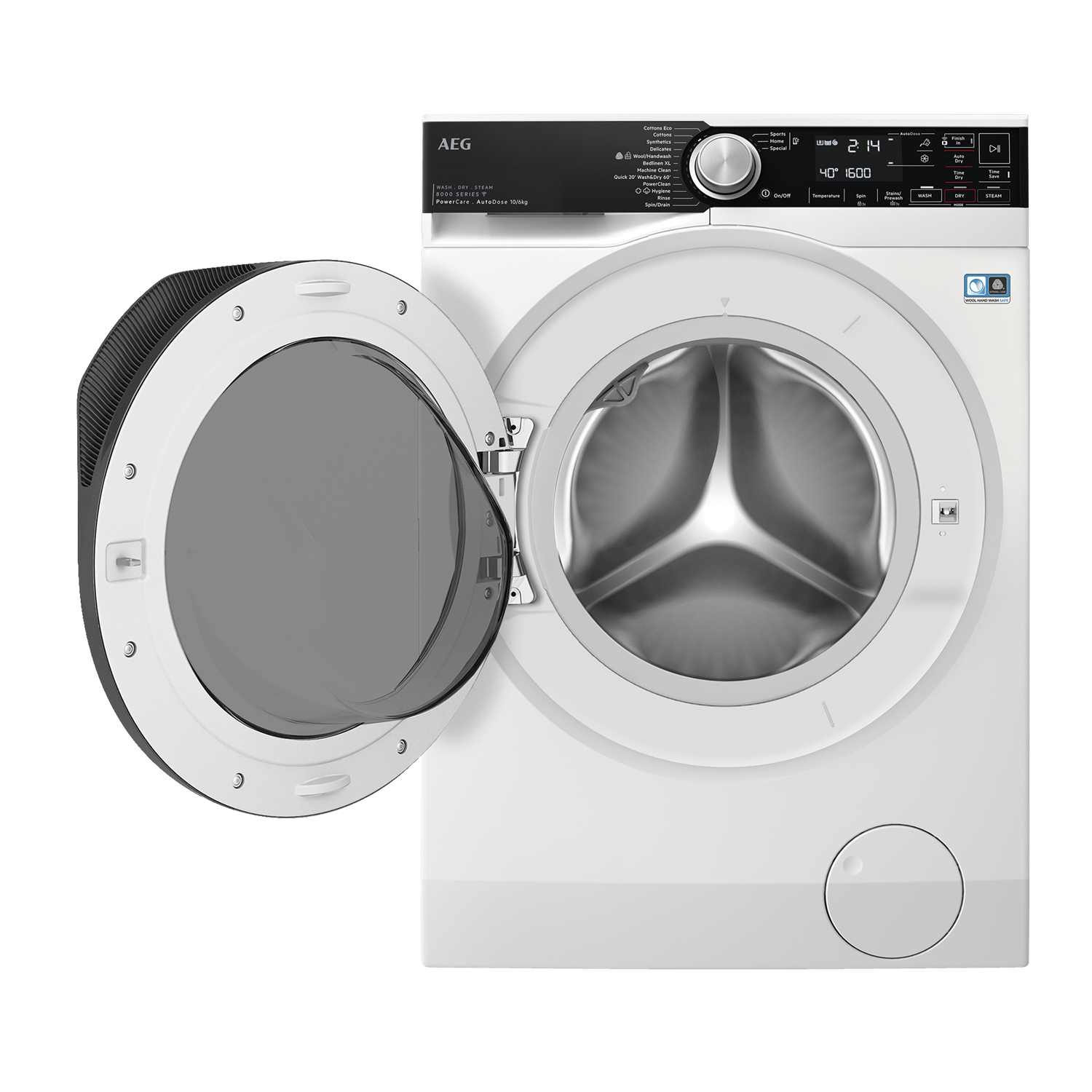 10kg Front Load Washing Machine with 6kg Dryer - LWA8516O5A | AEG