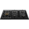 90cm 5 Burner Ceramic Glass Gas Cooktop, Black - HGC9566BB | AEG