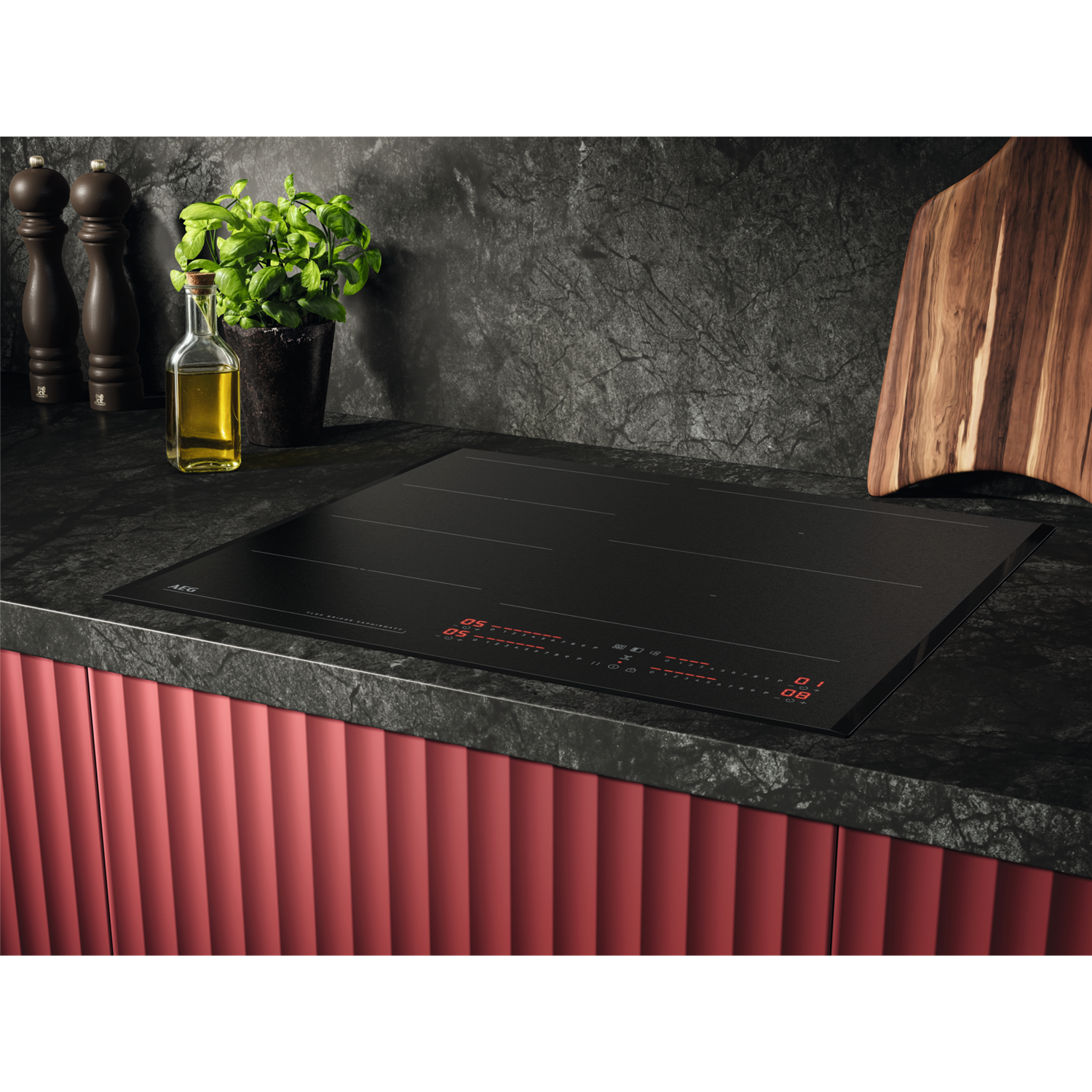 60cm 6000 Series 4 Zone SaphirMatt Induction Cooktop - NII64G00FZ | AEG
