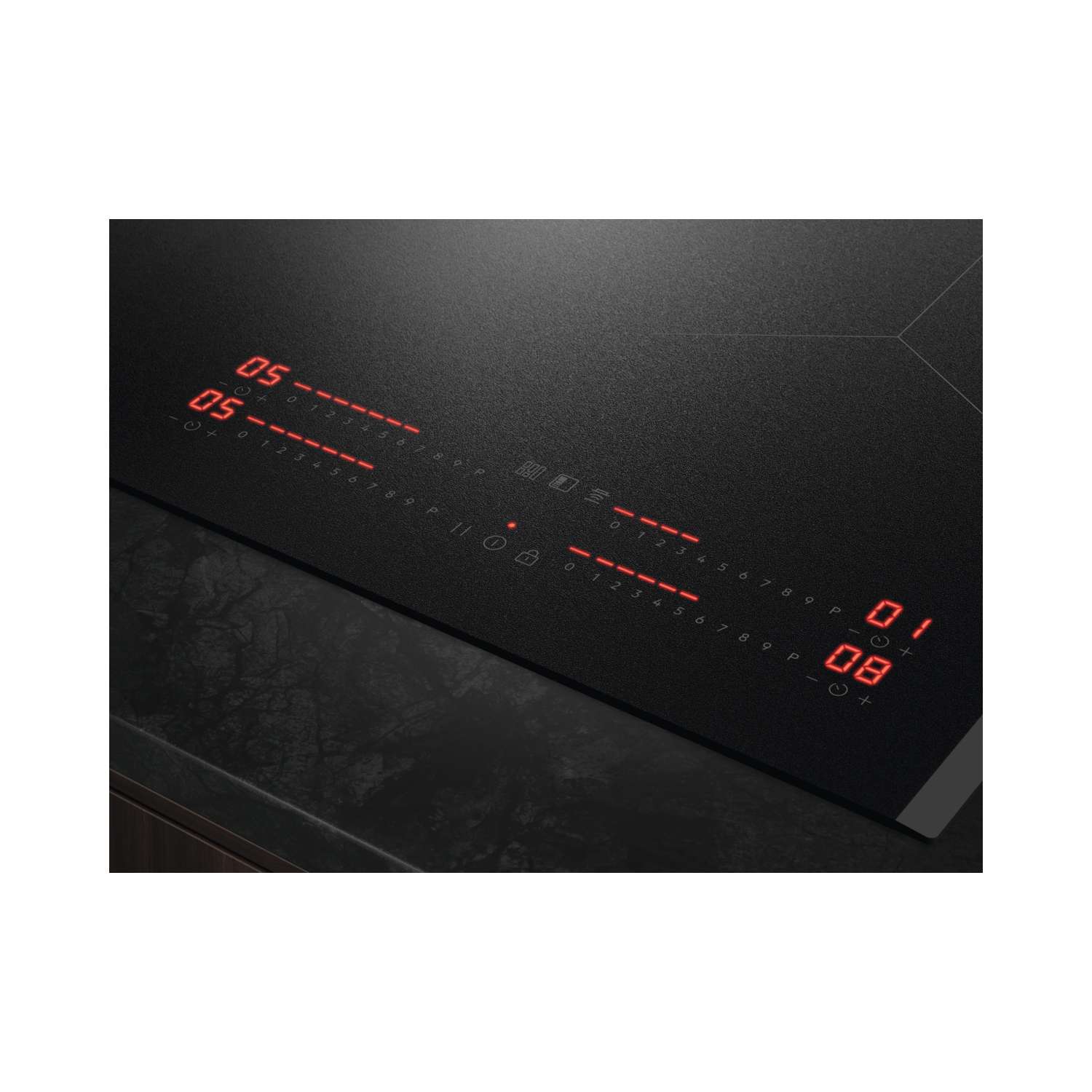 60cm 6000 Series 4 Zone SaphirMatt Induction Cooktop - NII64G00FZ | AEG