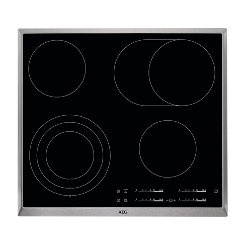 60cm 4 zone ceramic cooktop - HK654070XB | AEG